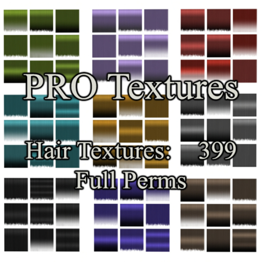 Second Life Marketplace - 375 Hair Textures - PRO Textures